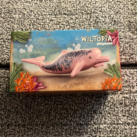 McDonald's | Toys | Mcdonalds 224 Playmobil Wiltopia River Pink Dolphin ...